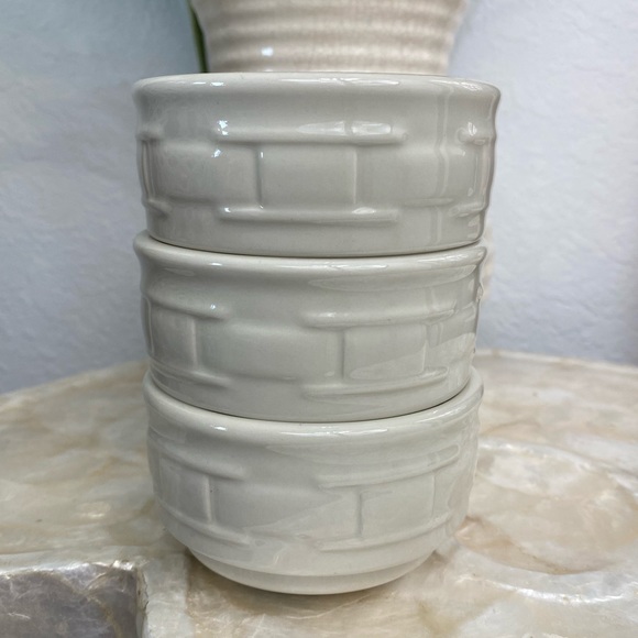 Longaberger | Dining | Vintage Longaberger Small Stackable Bowl Set Of ...